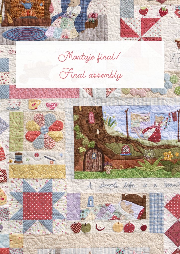 confetti patchwork acolchado por lalapatchwork acolchados